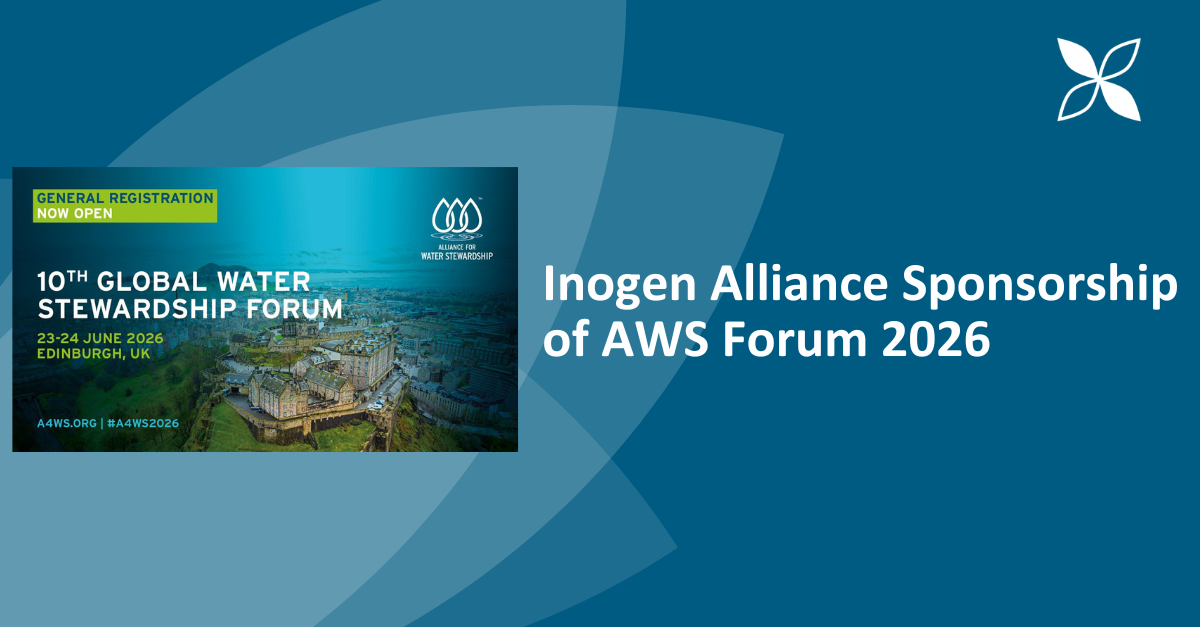 Inogen Alliance Sponsors 2026 AWS Water Stewardship Forum